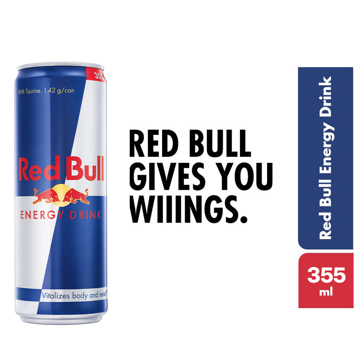 Red Bull Blue - Energy drink 355ml