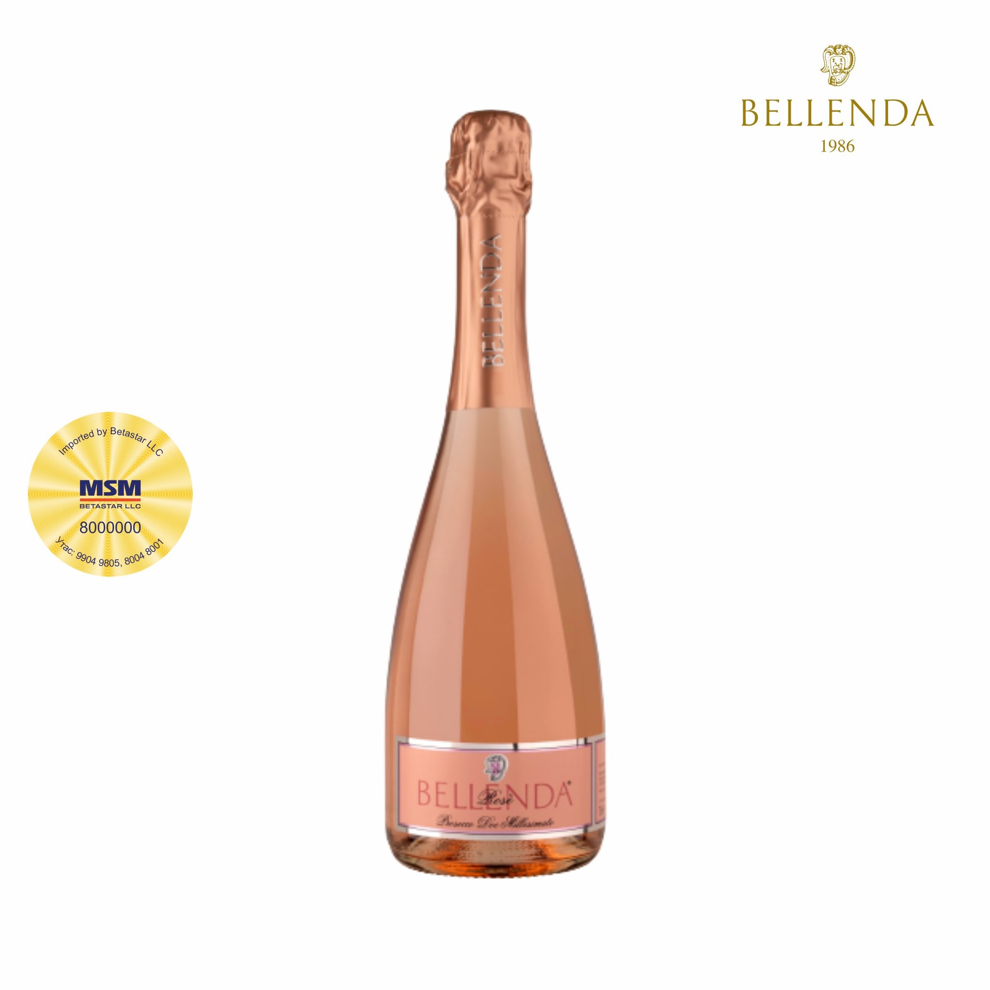 Bellenda DOC ROSE 75cl