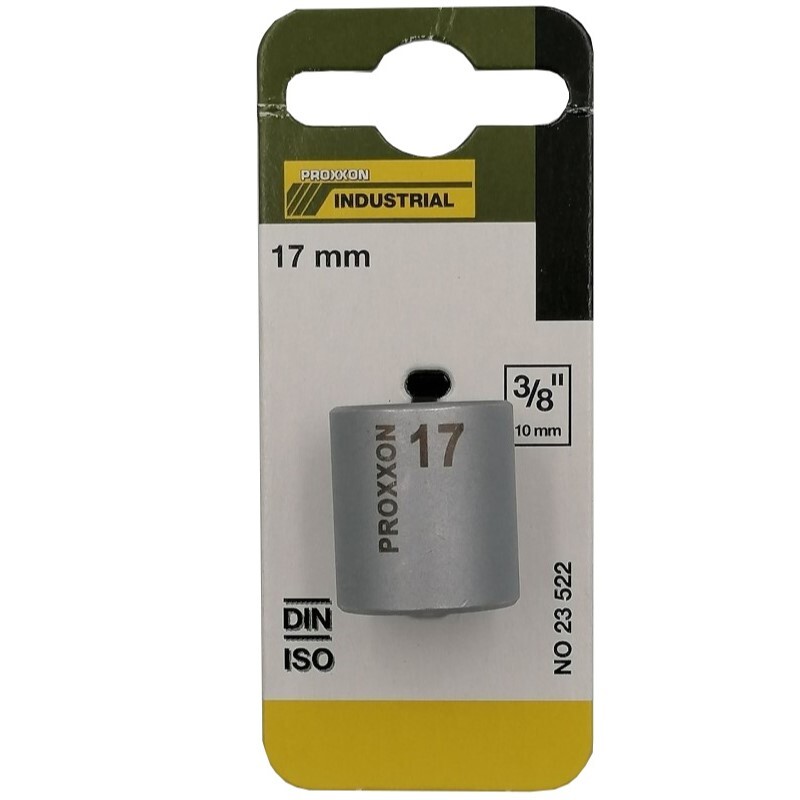 3/8" socket 17mm::торцов