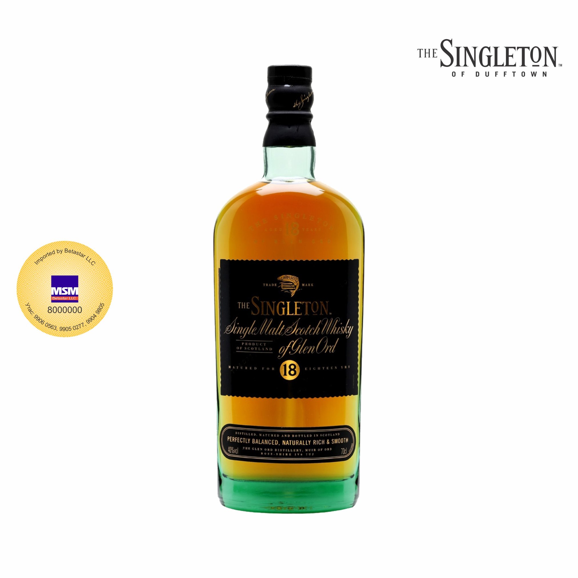 Singleton 18YO 70cl