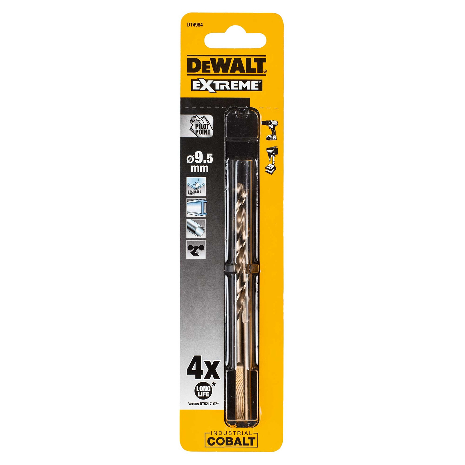 HSS E COBALT 9.5mm (1 PACK)