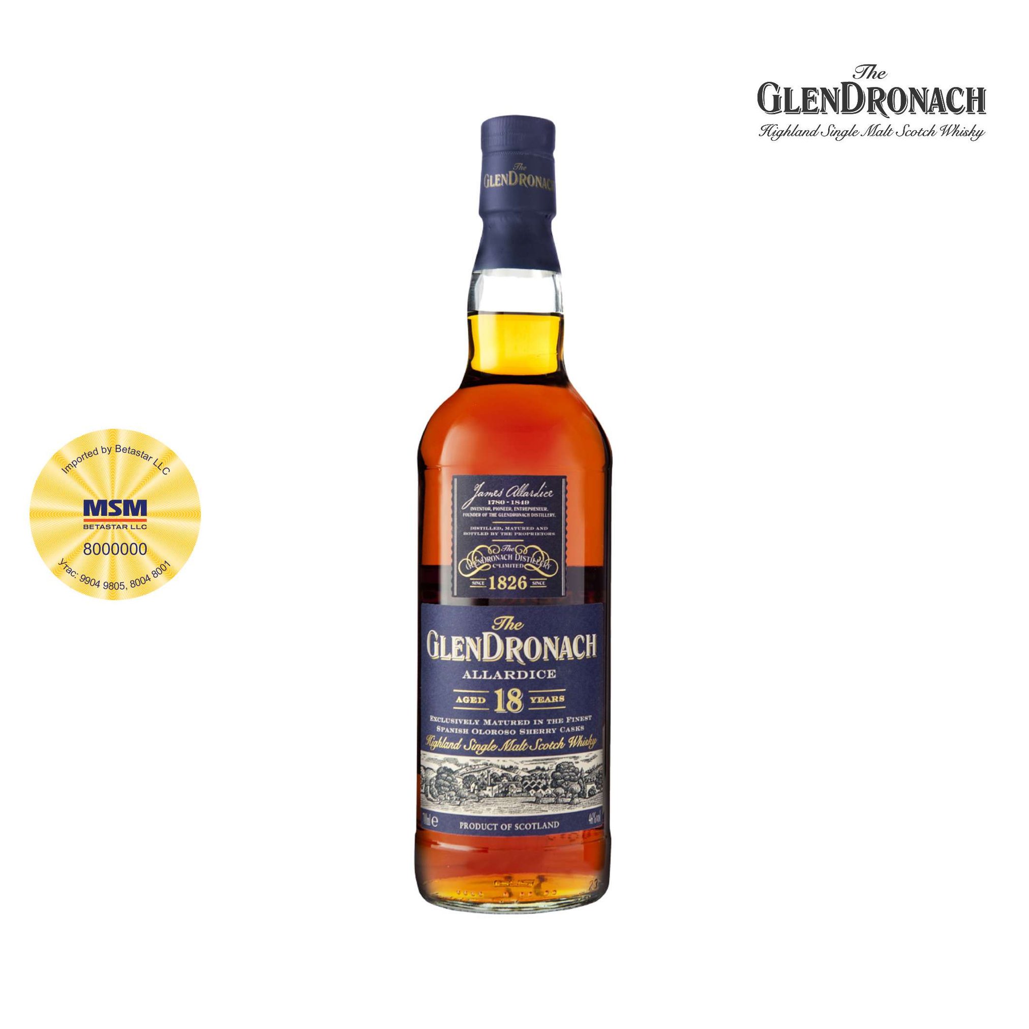 Glendronach Allardice 18 Yo 70cl