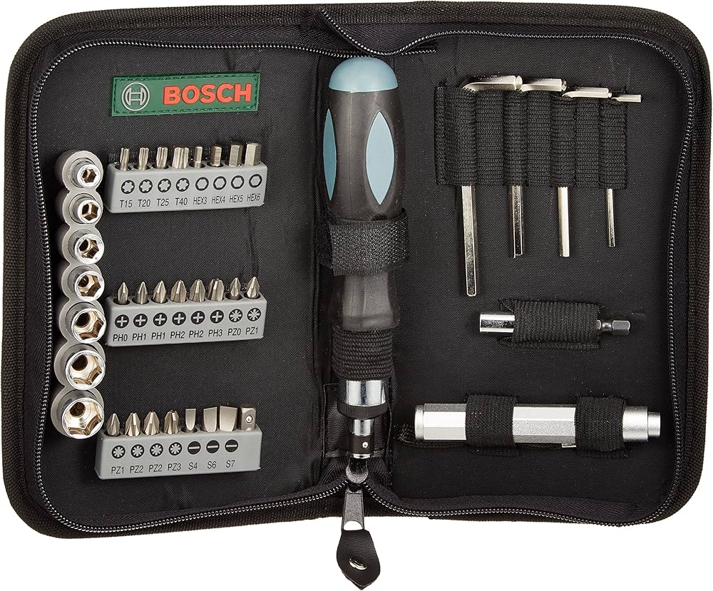 Screwdriver Bit & Socket Set 38pc