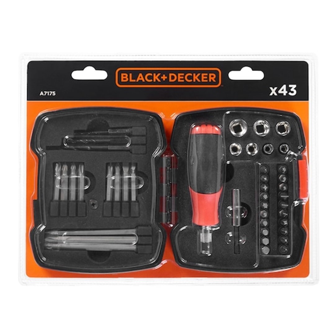 43 Piece Ratchet & Socket Set