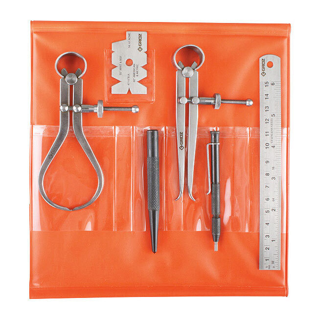TOOL SET, ENGINEERS 6PC GROZ ETS/1 GROZ ETS/1
