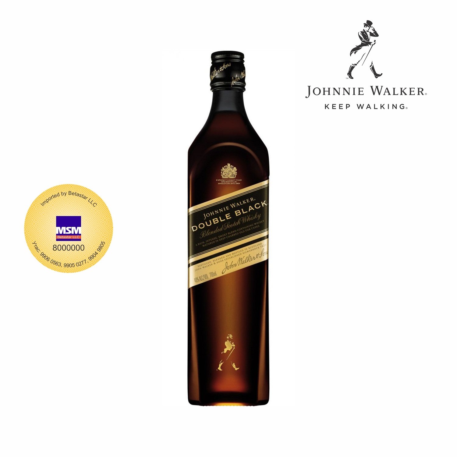JW Double Black Label 100cl